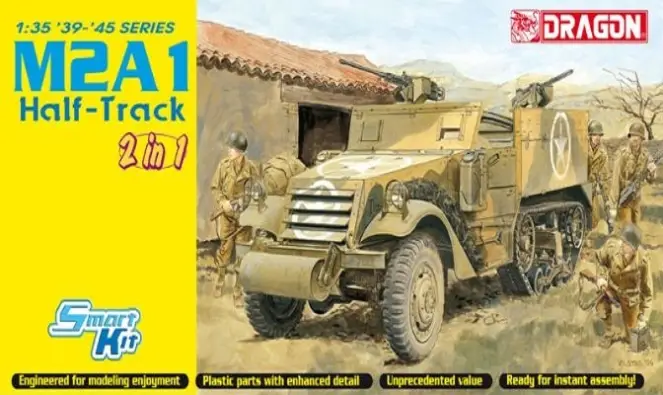 M2A1 HALF-TRACK 2 IN 1 1/35 6329 DRAGON