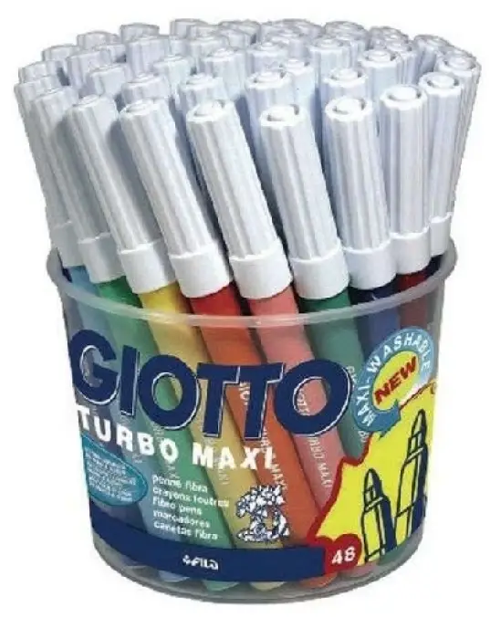CAJA ROTULADORES 48 PIEZAS GIOTTO