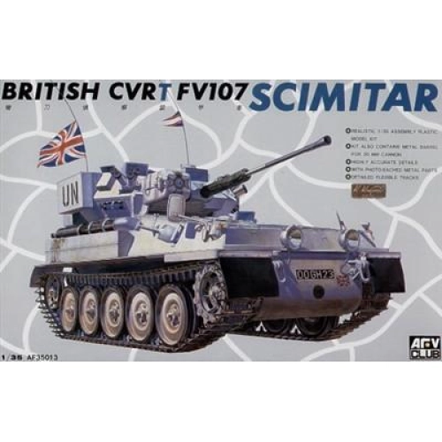BRITISH CVRT FV107 SCIMITAR 1/35