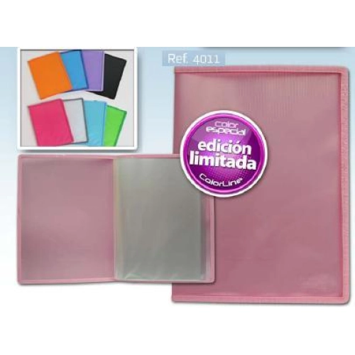 CARPETA 40 FUNDAS REF. 4011 COLOR SURT. COLORLINE